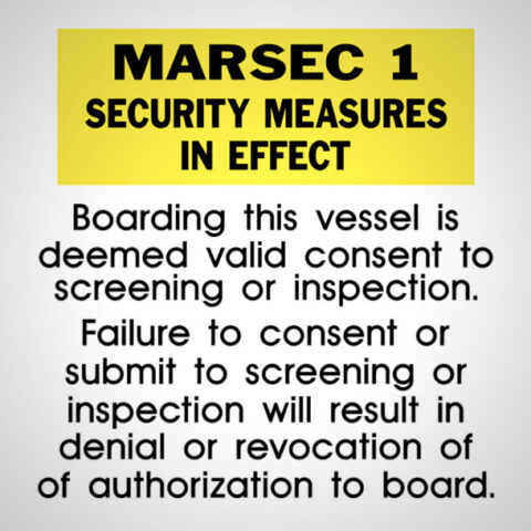 MARSEC Level 1 | Life Saving Equipment Repair Co